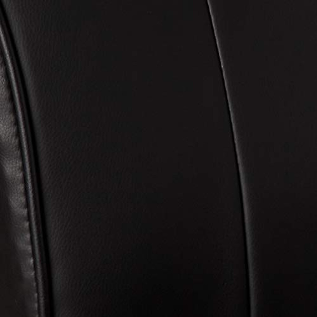 Boss Office Products Leather Adjustable Task Chair Without Arms, Black, B563