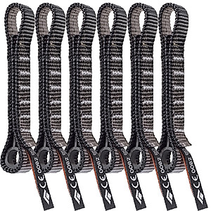 Black Diamond Equipment Standard Dogbone 12cm 6-Pack