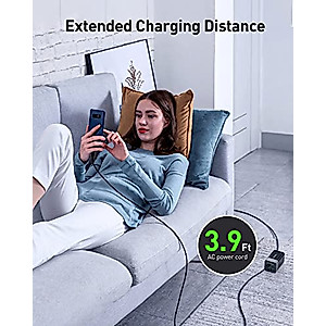 120W USB C Charger, LDNIO 4 Ports GaN III Fast Desktop Charger with 2 USB-C +2 USB-A, PD 100W Power Adapter for MacBook Pro/Air, iPad, iPhone 14/14 Pro Max/14 Plus, Galaxy 22/21, Steam Deck and More