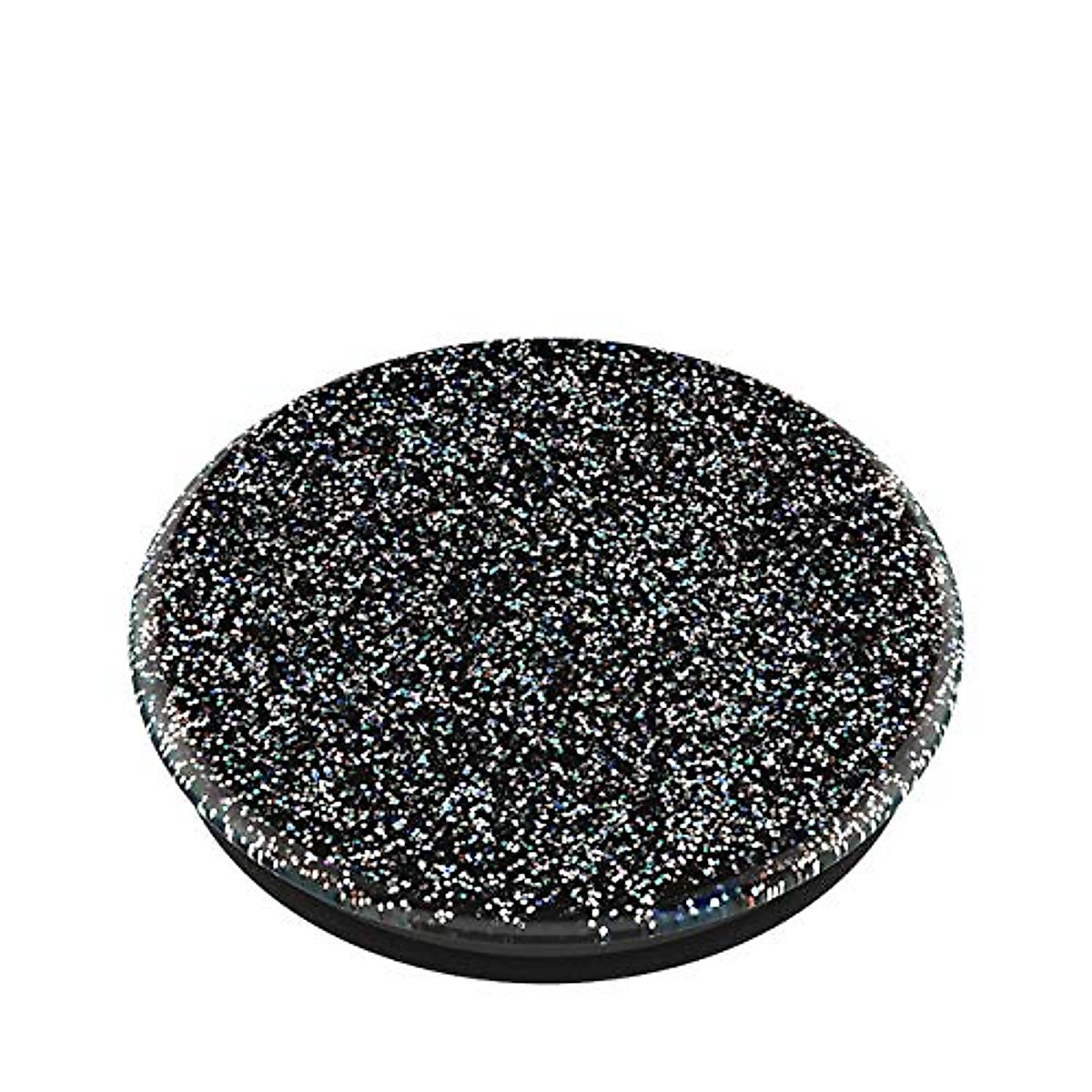 PopSockets: PopGrip with Swappable Top for Phones & Tablets - Glitter Black