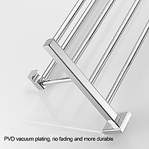 Towel Racks,Towel Rails, Towel Rack Bathroom Accessory Set, Full Corner Basket Rack/Tissue Basket/Bath Towel Rack B60Cm/a