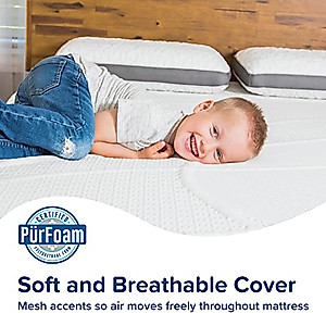 Perfect Cloud Made in The USA UltraPlush Charcoal-Infused 10-inch Memory Foam Mattress - Bed-in-a-Box (Full)