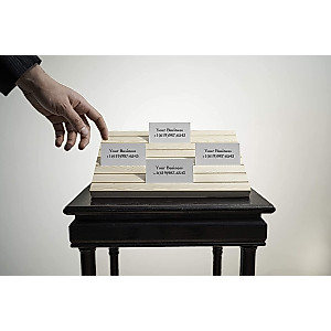 Yuson Products Natural Wood Earring Display Stands For Shows Earring Holders For Selling Portable Earring Display Polaroid Display Multiple Business Card Holder Display Girly Business Card Holder Desk