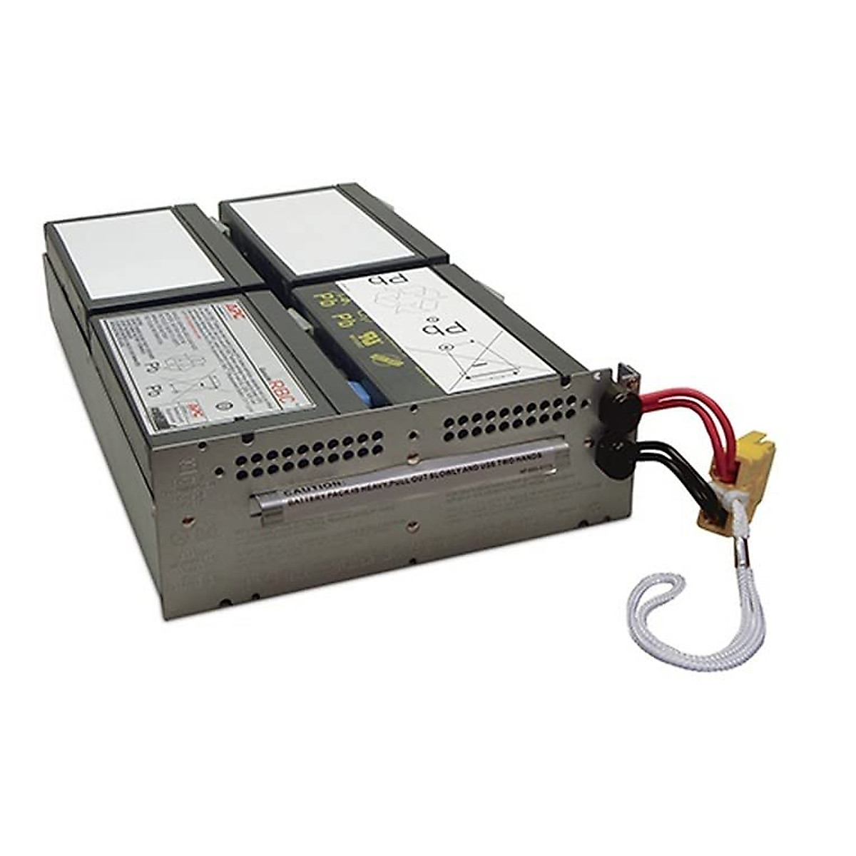 APC UPS Battery Replacement, APCRBC133, for APC UPS Models SMT1500RM2U,SMT1500RM2UC, SMT1500RM2UNC and select others, Black