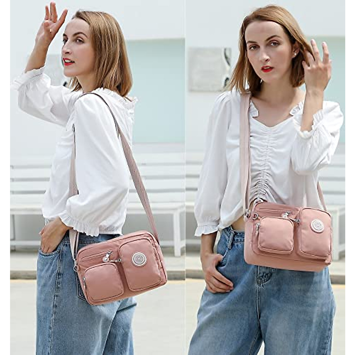 Vendra Moka Crossbody Bag for Women & Shoulder Waterproof Handbag Purse for Women, Small Travel Bag…