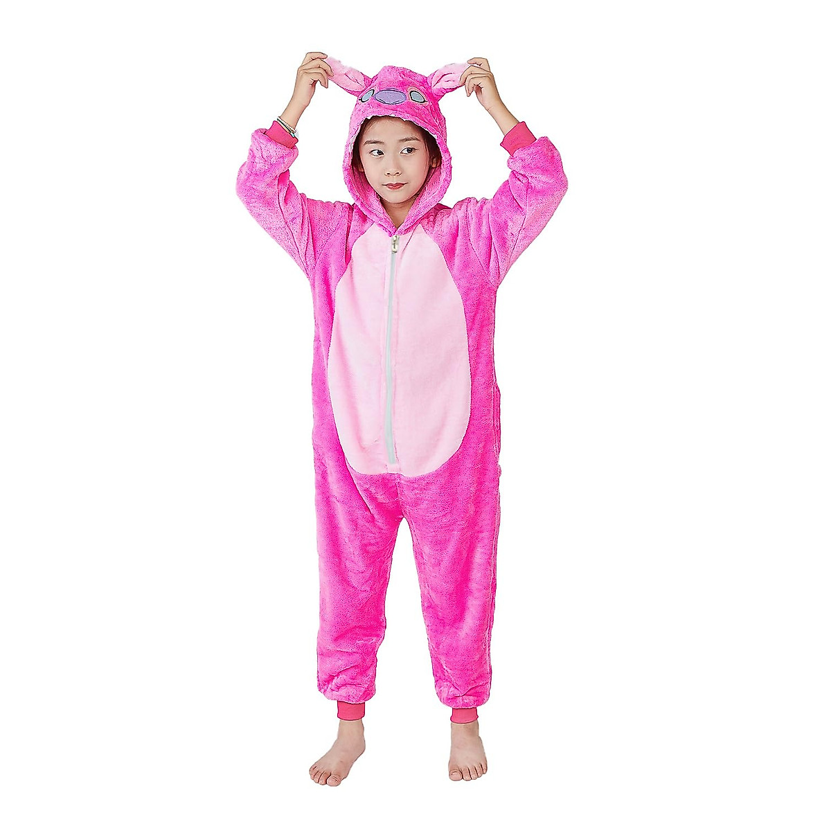 xinhauli Unisex Kids Onesie, Flannel Cosplay Animal Costume Halloween Onesie Pajamas Home Clothing