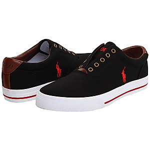 Polo Ralph Lauren Men's Vito, Black, 8.5 D US