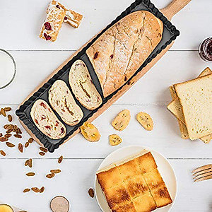 Cyimi Rectangular Tart Pan 14 Inch Nonstick Quiche Pie Pan with Removable Bottom Tart Pan for Pies, Quiche Bakeware, Cheese Cakes, Desserts