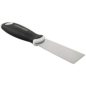 Amazon Basics 1-1/2" Flexible, Soft Grip, Carbon Steel Putty Knife with Hammer End