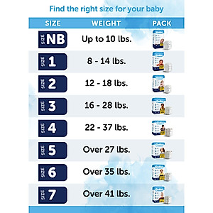 Comfees Baby Diaper Tab Closure Size 6 Disposable Moderate Absorbency, CMF-6 - Pack of 23