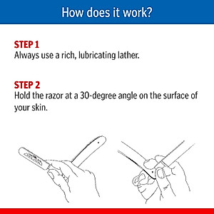 DOVO Natural Straight Razor with Bamboo Handle