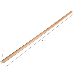 Yoga Stick | Multipurpose Wooden Pranayama Stick | Lung Opener for Fuller Breathing | Posture Corrector and Flexibility Enhancer | Detachable Robust Yoga Pole