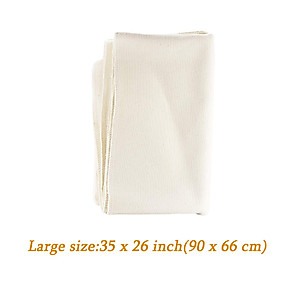 Professional Bakers Couche Extra Large 35 x 26 Inch,Heavy Duty Linen Pastry Proofing Cloth for Bread Dough Baking,Thick Baking Bread Cloth for Baguettes,Loaves,Ciabatta