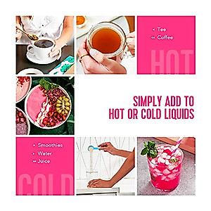 Vital Proteins Beauty Collagen Peptides Powder Supplement for Women, 120mg of Hyaluronic Acid - 15g of Collagen Per Serving - Enhance Skin Elasticity and Hydration - Tropical Hibiscus - 9.6oz Canister