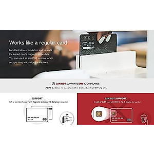 Fuze Card Membership | All-in-One Membership Card / e-membership card /Card-shaped digital minimalist wallet | loyalty card holder wallet | 0.03 inch ultra slim | DOES NOT SUPPORT EMV (IC Chip)