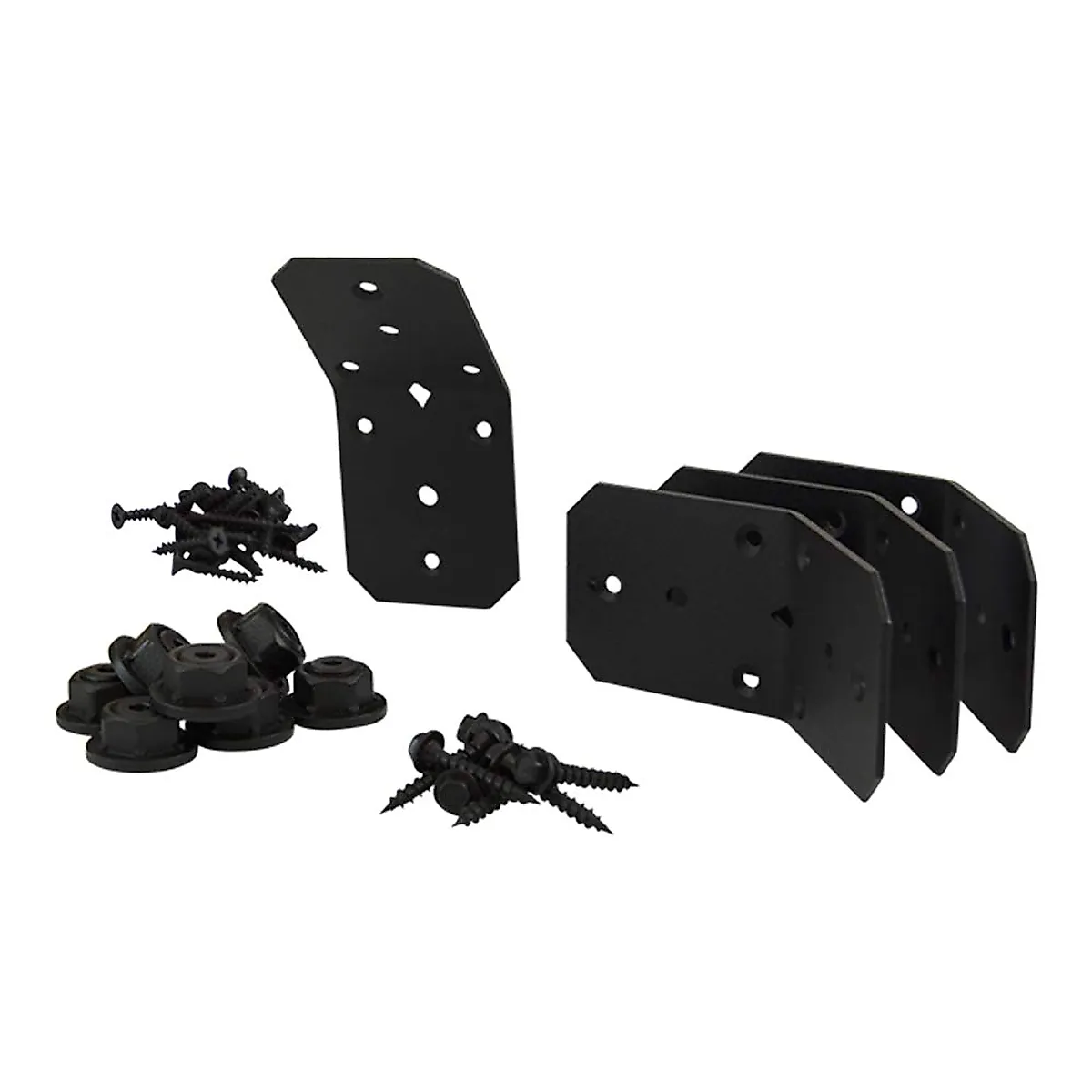 OZCO Ironwood 4" Flush Inside 45° Angle Bracket (4-PK)