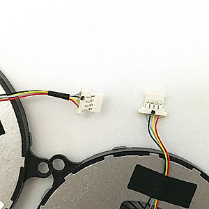 QUETTERLEE Replacement New Laptop CPU and GPU Cooling Fan for HP Envy 15-DS 15-DR 15M-DS 15M-DS0011DX 15-DS0013NR 15-DS0003CA 15-DS0013CA TPN-W142 TPN-W143 Series L53542-001 L53541-001 Fan