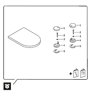 Duravit 63890000, Small, White Alpin
