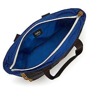 Kipling Nalo Tote Bag Bla Blue Beige