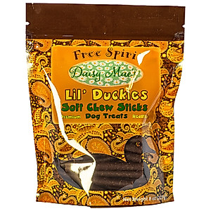 Christmas Dog Treat Gift Box with Coffee Cup Treat Dispenser & 3 Treats, Made in The USA, Treats and Chews, Small/Medium Dogs 15-30 lbs (Pumpkin, Sweet Potato, Duck Flavors).