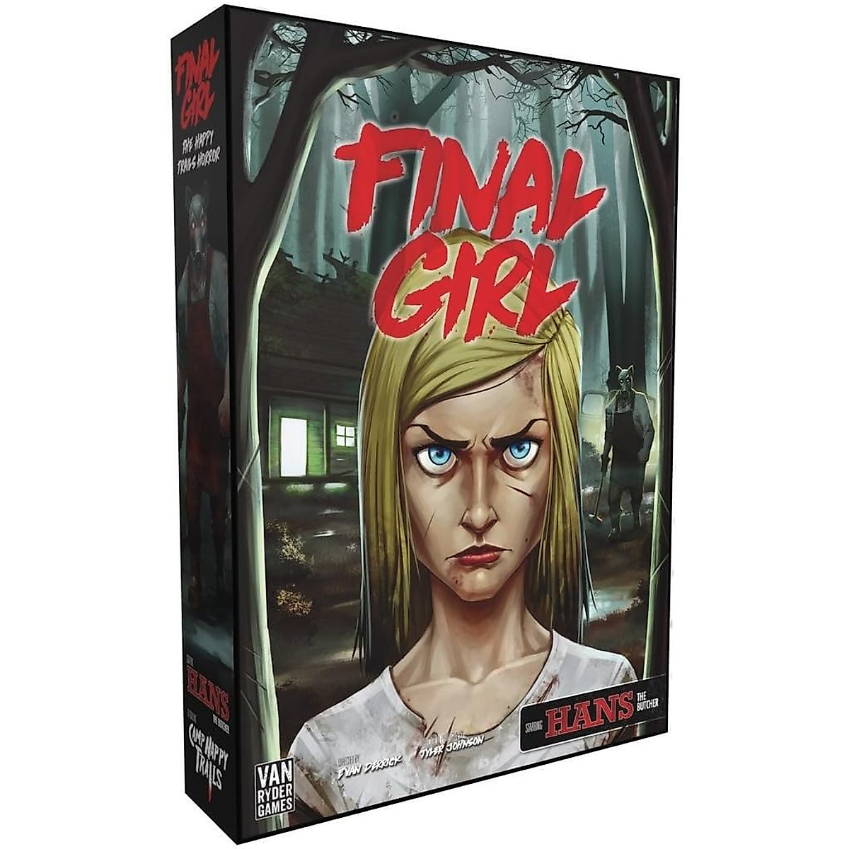 Final Girl: Happy Trails Horror – Board Game by Van Ryder Games – Core Box Required to Play - 1 Player – Board Games for Solo Play – 20-60 Minutes of Gameplay – Teens and Adults Ages 14+