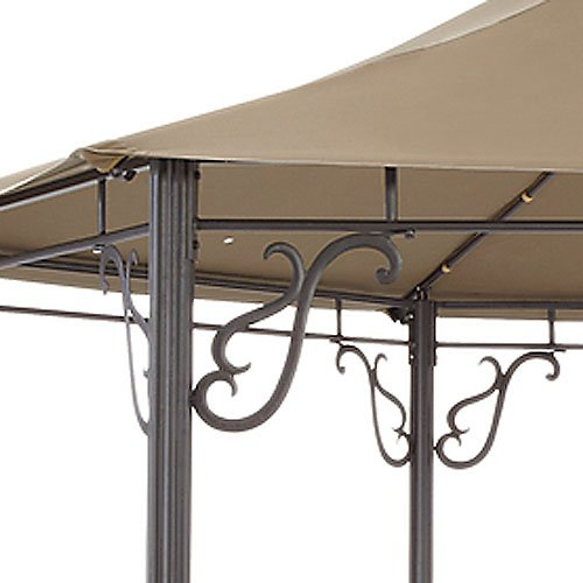 Garden Winds Pacific Grove Hexagon Gazebo Replacement Canopy Top Cover - RipLock 350