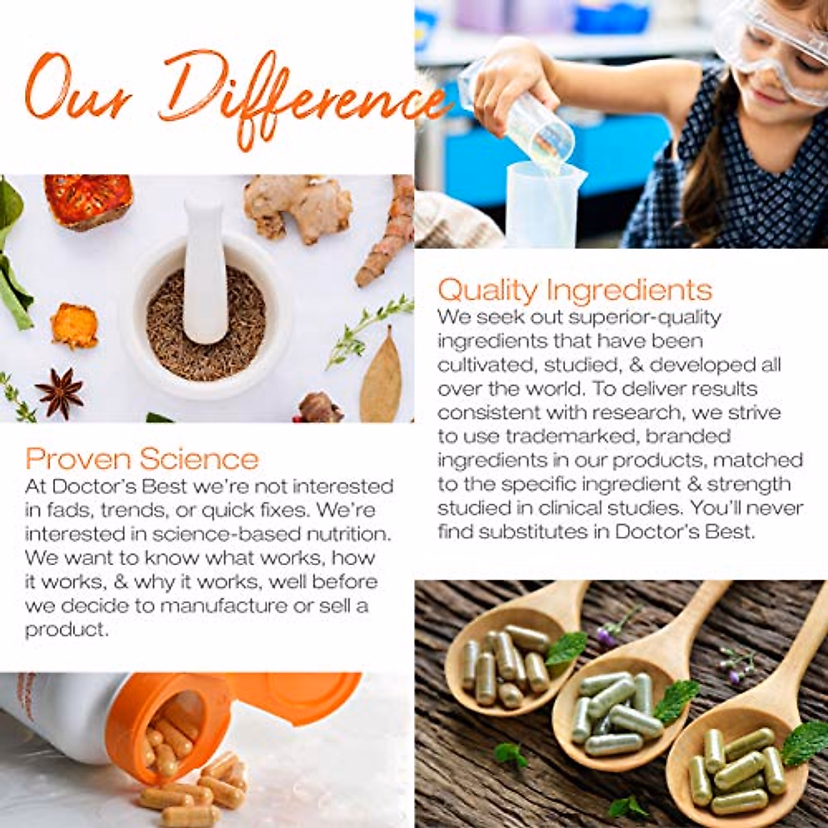 Doctor's Best Calm with Zembrin, Stress & Mood Support, 25mg Veggie Caps, 60Count (DRB-00456)