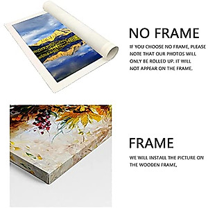 Hip-hop rapper Poster Canvas Wall Art Print Hip hop singer Fans Home Decoration Collection Gifts (8x10inch,Wooden Frame)