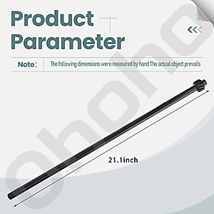 938-05078 Steering Shaft by Ohoho - Compatible with MTD CLT38G, CLT42G, CLT42H, CLT46CVT, LT4200, LT4216, LT4600 - Replaces 938-05078, 738p07154,738-05078, 93805078, 73805078