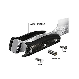 SAIKO NO 8 Inch Knife – 8 Inch Chef Knife with Sheath and Gift Box – Ultra Sharp VG10 Japanese Steel 8in Chef Knife – 8 Inch Kitchen Knife – 8 Inch Japanese Chef Knife