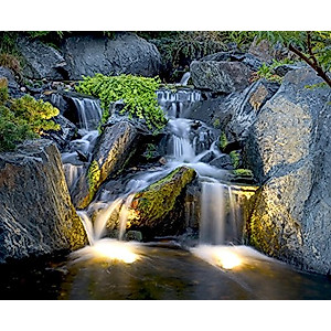 Aquascape Submersible LED Spotlight for Pond, Garden, and Landscape Features, 1 Watt | 84031, Brown