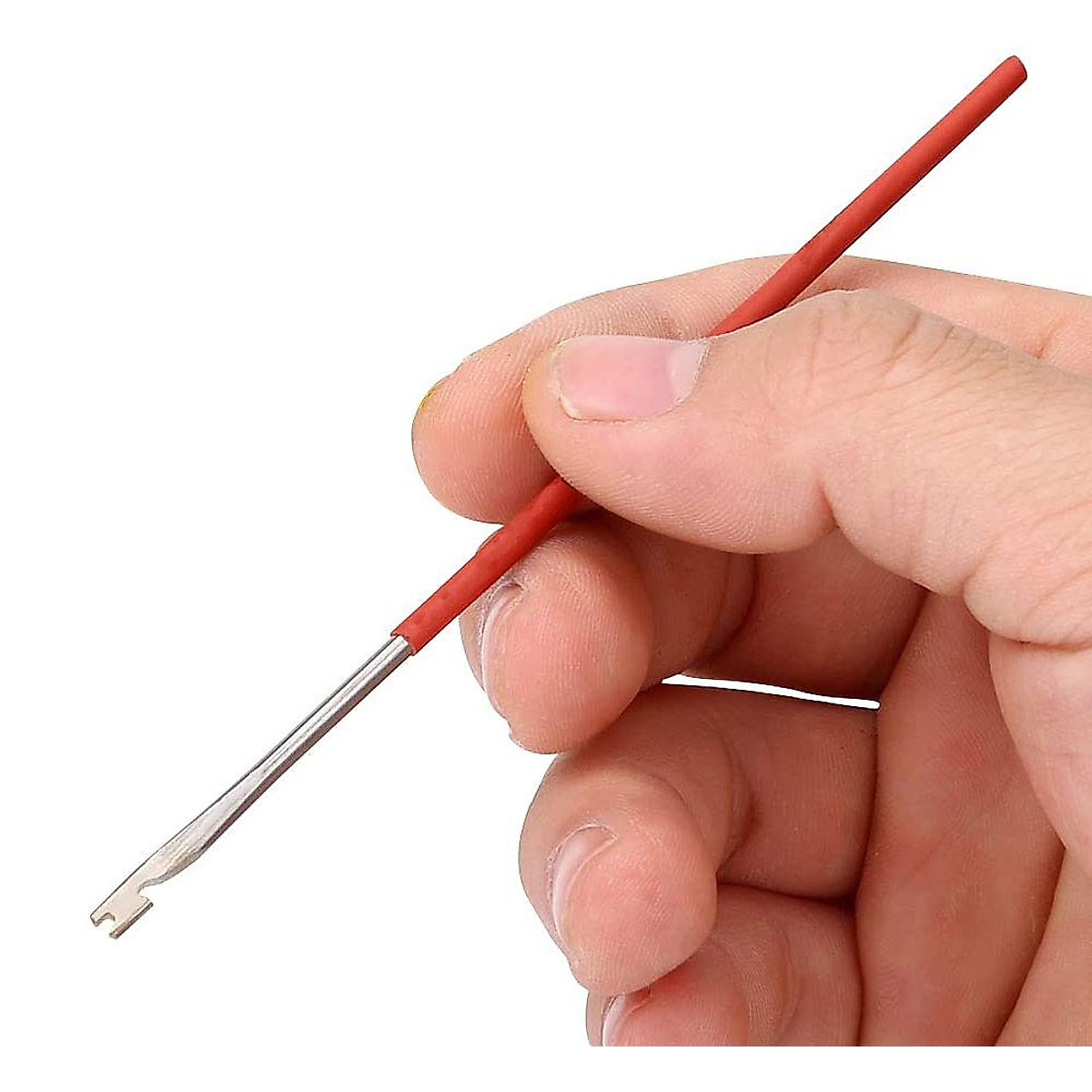 Jiayouy Woodwind Instrument Repair Tool Kit Spring Hook Double Headed Flat Pad Screwdriver Set for Sax Clarinet Oboe Flute Piccolo 3PCS