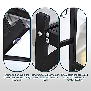 Dish Drainer Rack Kitchen Stainless Steel Dish Rack Over Sink Expandable Organizer Storage Drainer Drying Plate Shelf Knife Fork Container Kitchen Dish Drainers Holder