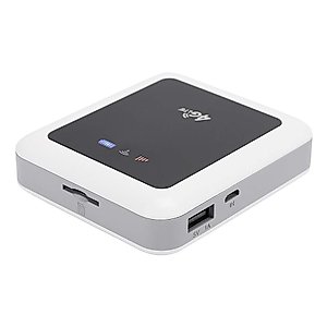4G LTE Mobile Hotspot 5200mAh Portable Charger Power Bank, Mini Mobile Router with Travel Power Bank Support WiFi Hotspots Auto Establishment, Mobile Power Bank&Pocket WiFi, Only Supported in Europe