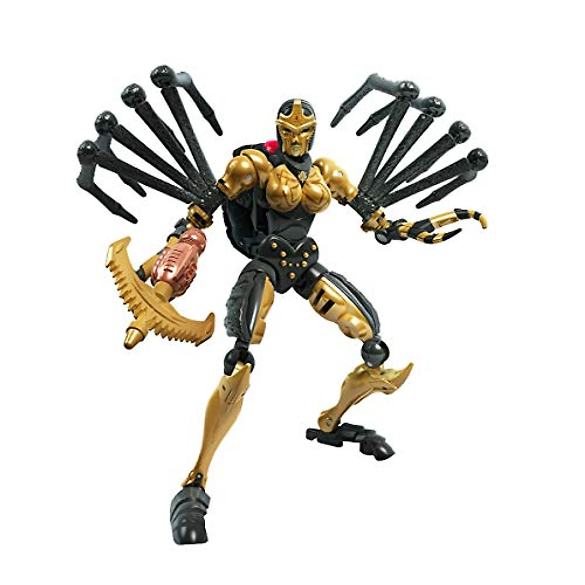 Transformers Toys Generations War for Cybertron: Kingdom Deluxe WFC-K5 Blackarachnia Action Figure - Kids Ages 8 and Up, 5.5-inch