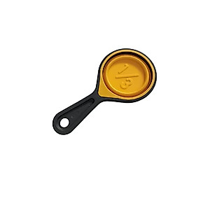 Collapsible Silicone Measuring Cups with 60ml/80ml/125ml/250ml - 4 Piece Set Kitchen Measuring Tools (4 Colors)