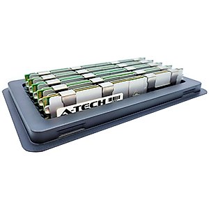 A-Tech 256GB Kit (8x32GB) Memory RAM for Dell R7610 - DDR3L 1333MHz PC3-10600 ECC Load Reduced LRDIMM 4Rx4 1.35V - Server