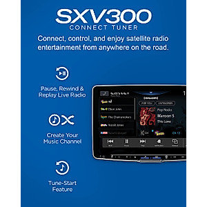 SiriusXM SXV300v1 Connect Vehicle Tuner Kit for Satellite Radio with Free 3 Months Satellite and Streaming Service (Renewed)