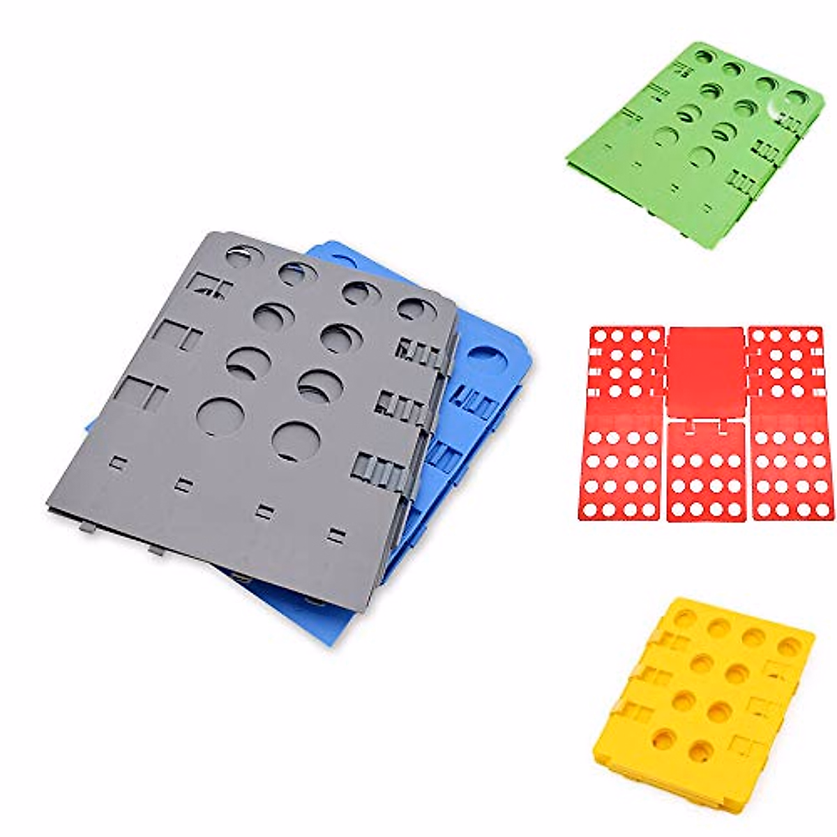 JORCEDI Large Adjustable T-Shirt Clothes Fast Folder Shirt Folding Board Laundry Durable Plastic Laundry Organizer for Adult