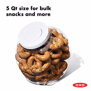OXO Good Grips 5.0 Qt POP Large Jar - Airtight Food Storage- for Cookies and More
