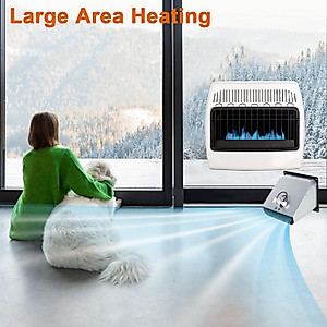 DELSbbq Wall Heater Fan Blower for Dyna-Glo Vent Free Wall Heater's, Vent Free Blower Fan for Dyna-Glo 30,000 BTU, Mr. Heater, Comfort Glow Vent Free Heaters