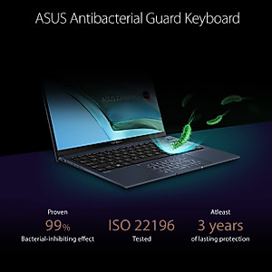 ASUS Zenbook S 13 OLED 13.3” 2.8K OLED Touch Display, AMD Ryzen 7 6800U CPU, Radeon Graphics, 16GB RAM, 1TB SSD, Windows 11 Pro, NumberPad, Fingerprint, Ponder Blue, UM5302TA-XB76T