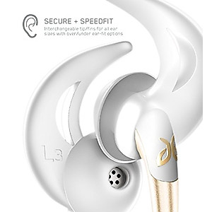 Jaybird FREEDOM 2 In-Ear Wireless Bluetooth Sport Headphones with SpeedFit – Tough All-Metal Design – Gold