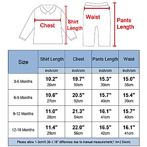 A&J DESIGN Baby Baptism Outfit Boy Christening White Suits 3-6 Months