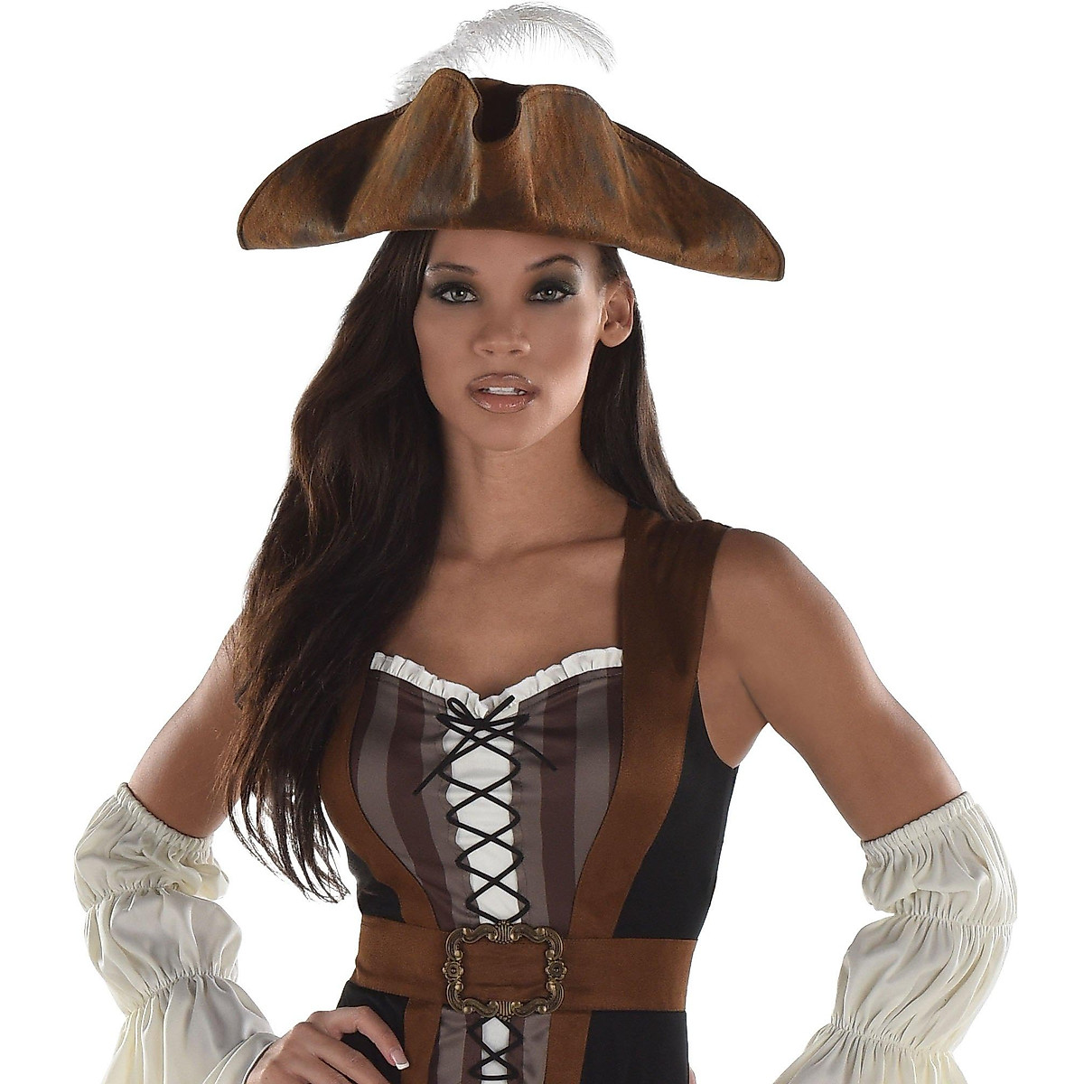 Amscan Women's Shipwrecked Pirate Costume (Small)