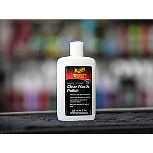 Meguiar's M1008 M10 Mirror Glaze Clear Plastic Polish - 8 Oz Bottle