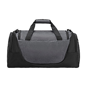 PUMA unisex adult Contender Duffel, Dark Grey, One Size US