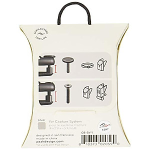 Peak Design Clamping Bolts Kit, Silver for Capture V3