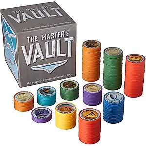 The Master's Vault: 150 D&D Quick Reference Item Cards or Item Tokens from 5E Player's Handbook - Illustrated TTRPG Weapons, Armors, Spellcasting Focuses, and More – D&D Accessories (Item Tokens)