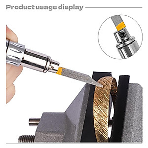 YIEPET Engraving Handpiece for Pneumatic Engraving Machine,Metal Jewelry Engraving Tools.Engraving Handpiece for Pneumatic